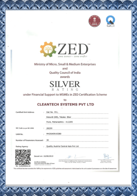 About - Cleantech Systems Pvt. Ltd.